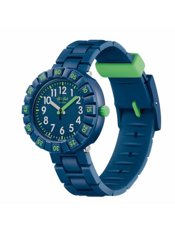Flik Flak SOLO DARK BLUE FCSP086, Kinderuhr