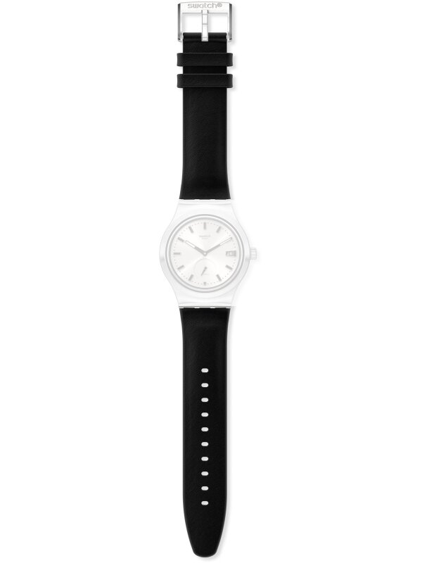 SWATCH UNAVOIDABLE / LEATHER STRAP ASY23S408